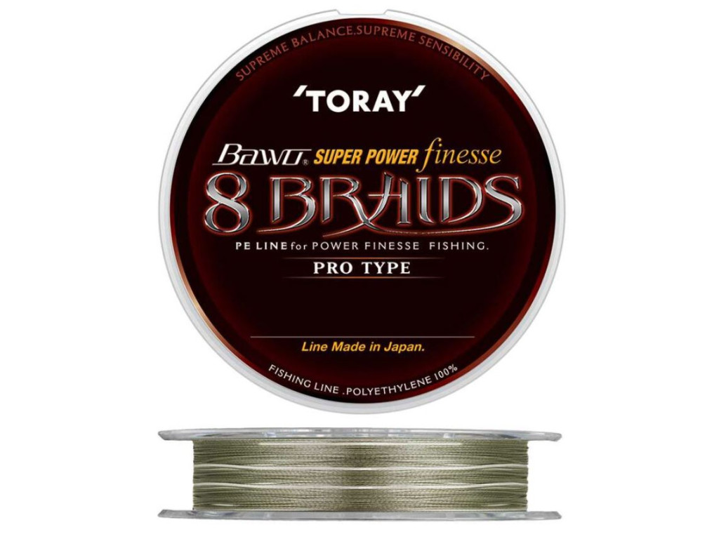 Tresse Toray Super Power Finesse 8 Brins | Tresse lancer | DPSG